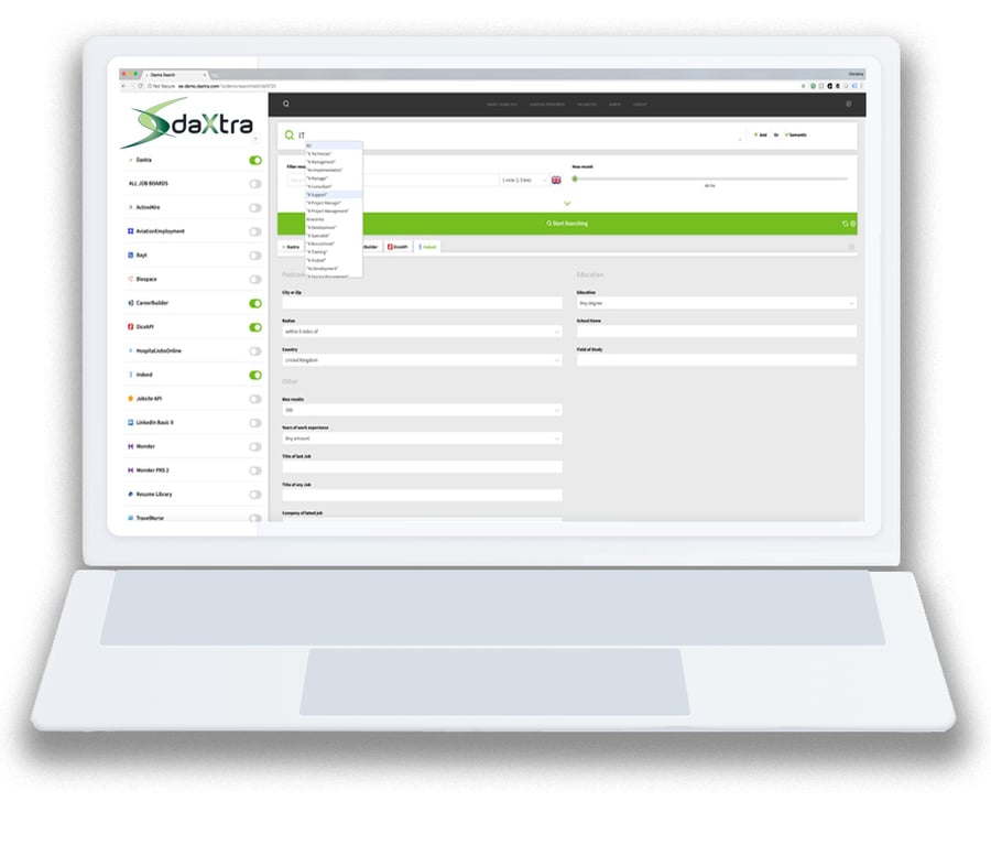 Search and match with DaXtra Search